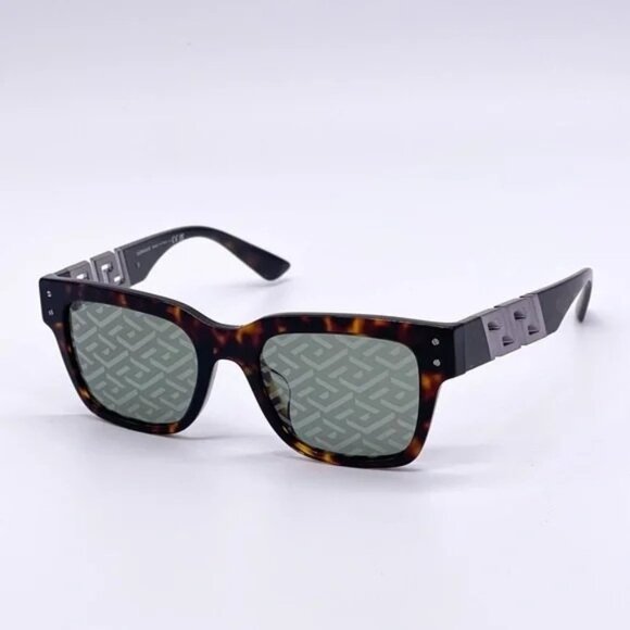 Versace | Accessories | Nwt Versace Ve442 18v8 Monogram Sunglasses ...